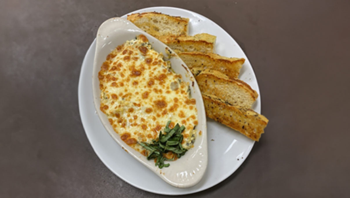 Spinach and Artichoke Dip – Prospector's Pizzeria & Alehouse